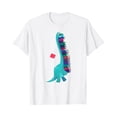 Cute Dinosaur Book Reading T-Shirt - Walmart.com