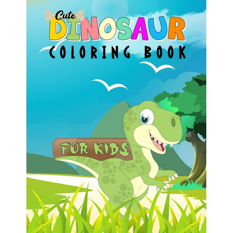 toddler dinosaur coloring sheet