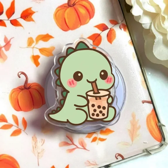 Cute Dinosaur Magnetic Grip, Magnetic Phone Stand, E-Reader Accessory ...