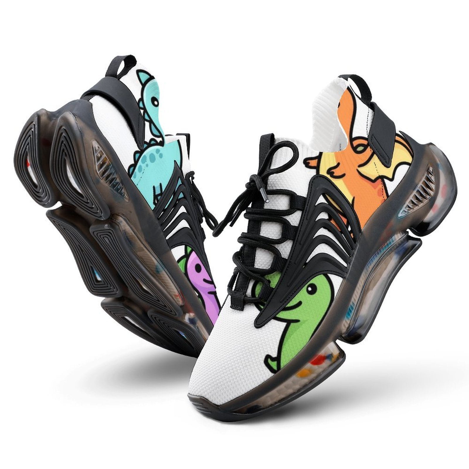 Cute Dinosaur Walking Shoes for Men Woman Lightweight Tennis Fashion ...