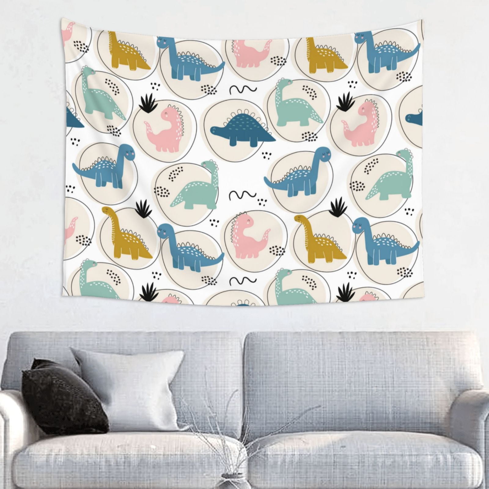 Cute Dinosaurs (3) Tapestry Home Decor Tapestry Wall Hanging Decoration ...