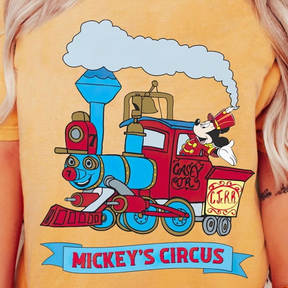 Cute Disney Mickey39S Circus Shirt Medal And Pin Passholder Casey Jr T ...