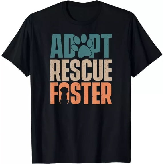 Cute Dog Adoption Rescue - Adopt Rescue Foster Gift T-Shirt - Walmart.com