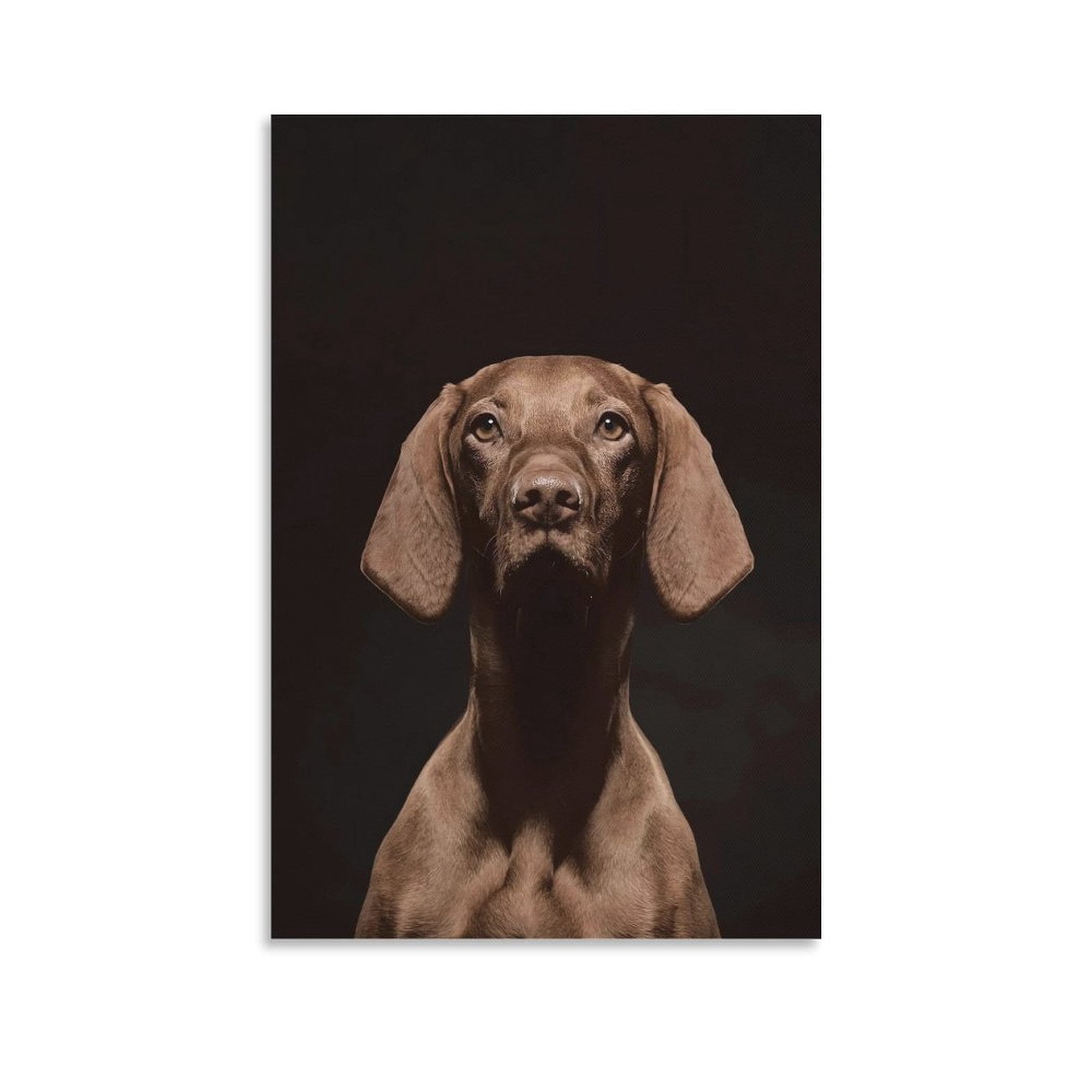 Cute Dog Animal Poster Cool Artworks Painting Wall Art Canvas Prints ...