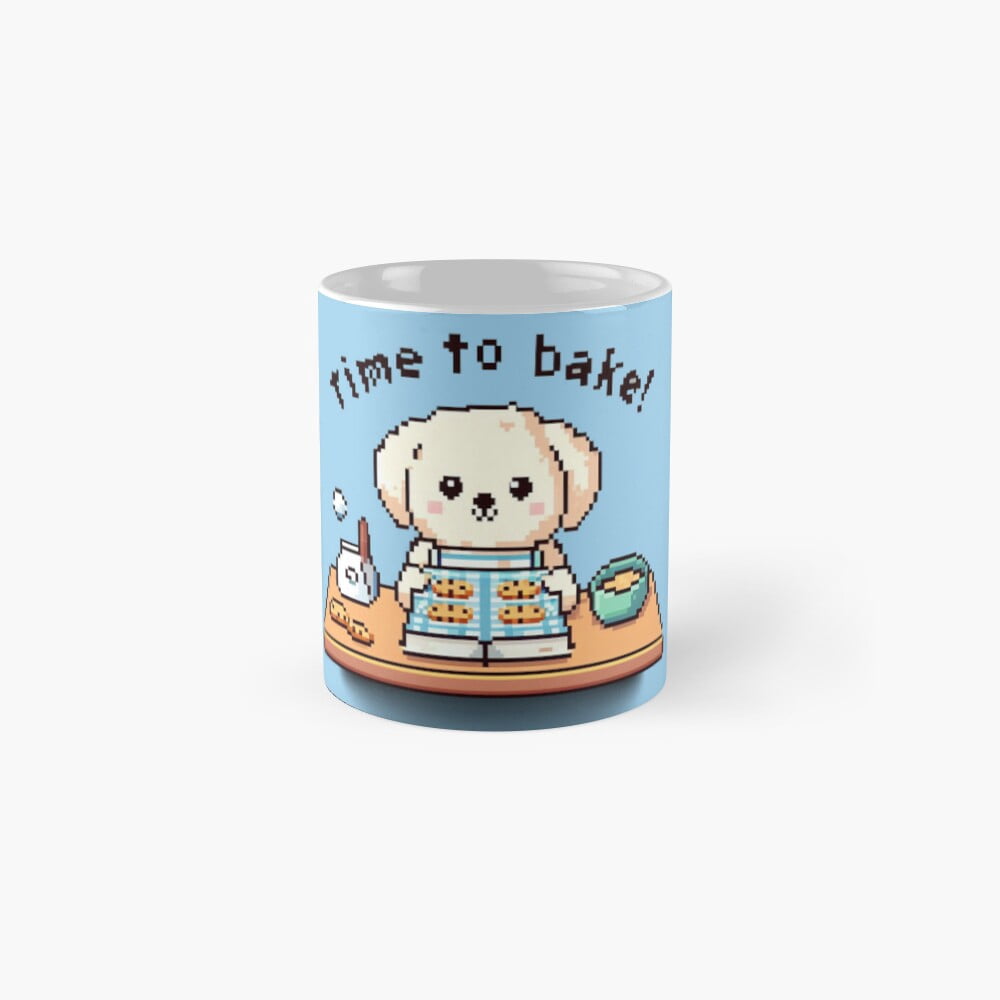 Cute Dog Baking Cookies Classic Mug - Walmart.com