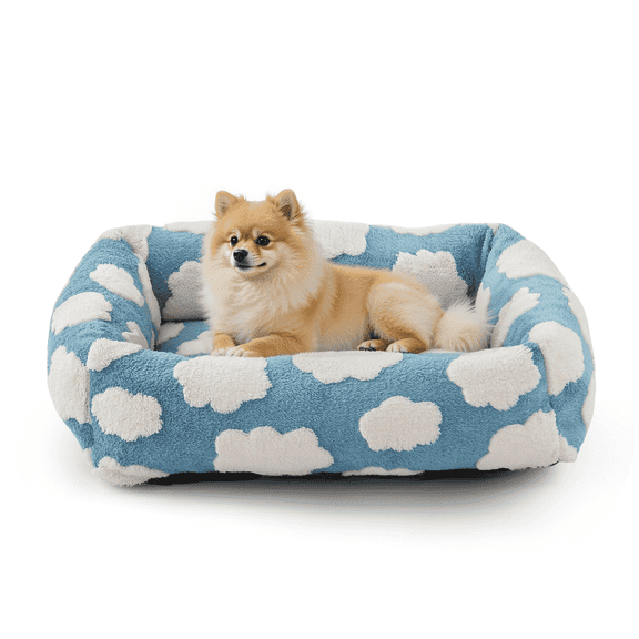 Dog Bed for Large Medium Small Dogs - Rectangle Orthopedic Dog Sofa Bed ...
