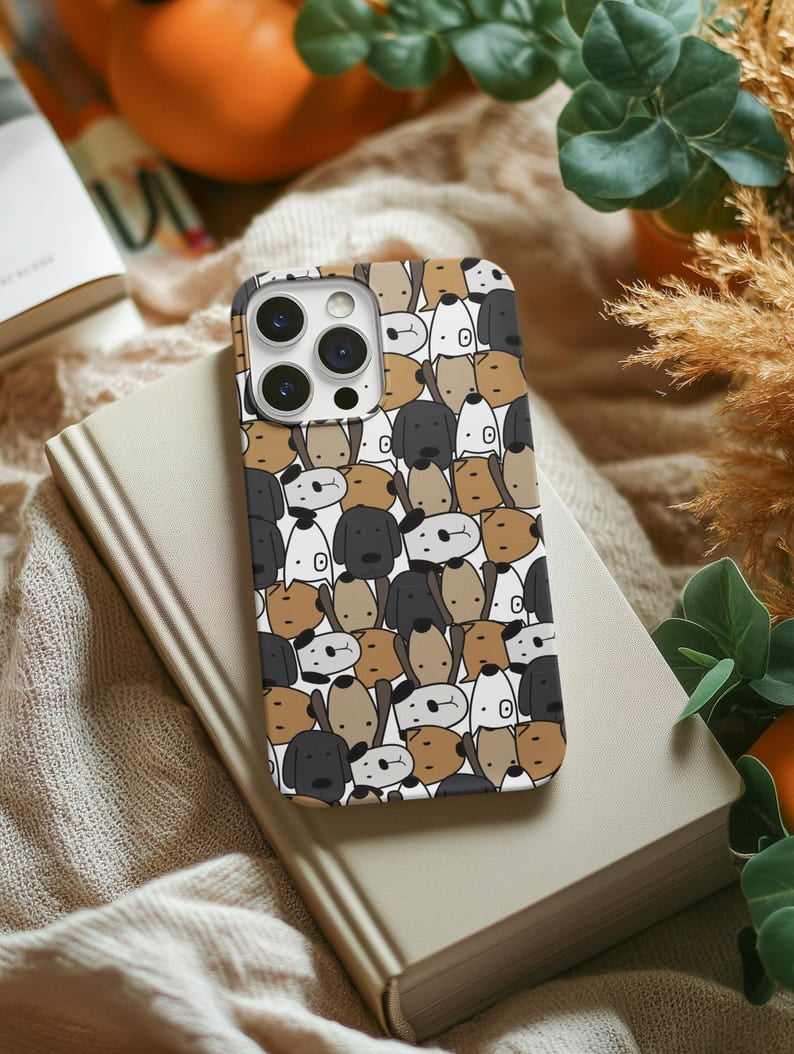 Cute Dog Case Compatible with iPhone 11 through 16 Pro Max – Perfect ...