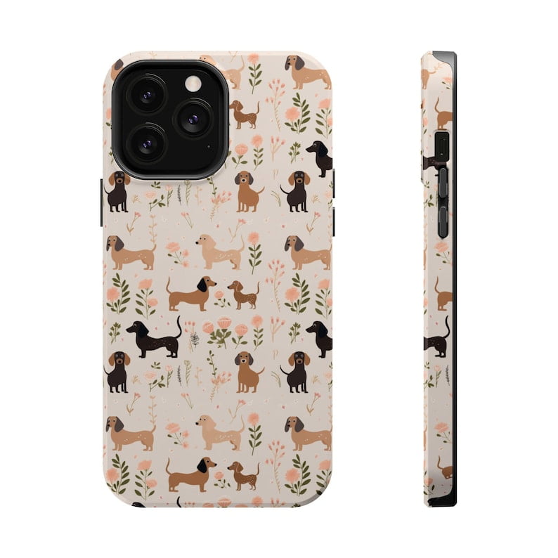 Cute Dog Lover MagSafe iPhone Case for iPhone 11 12 13 14 15 16 Pro Max ...