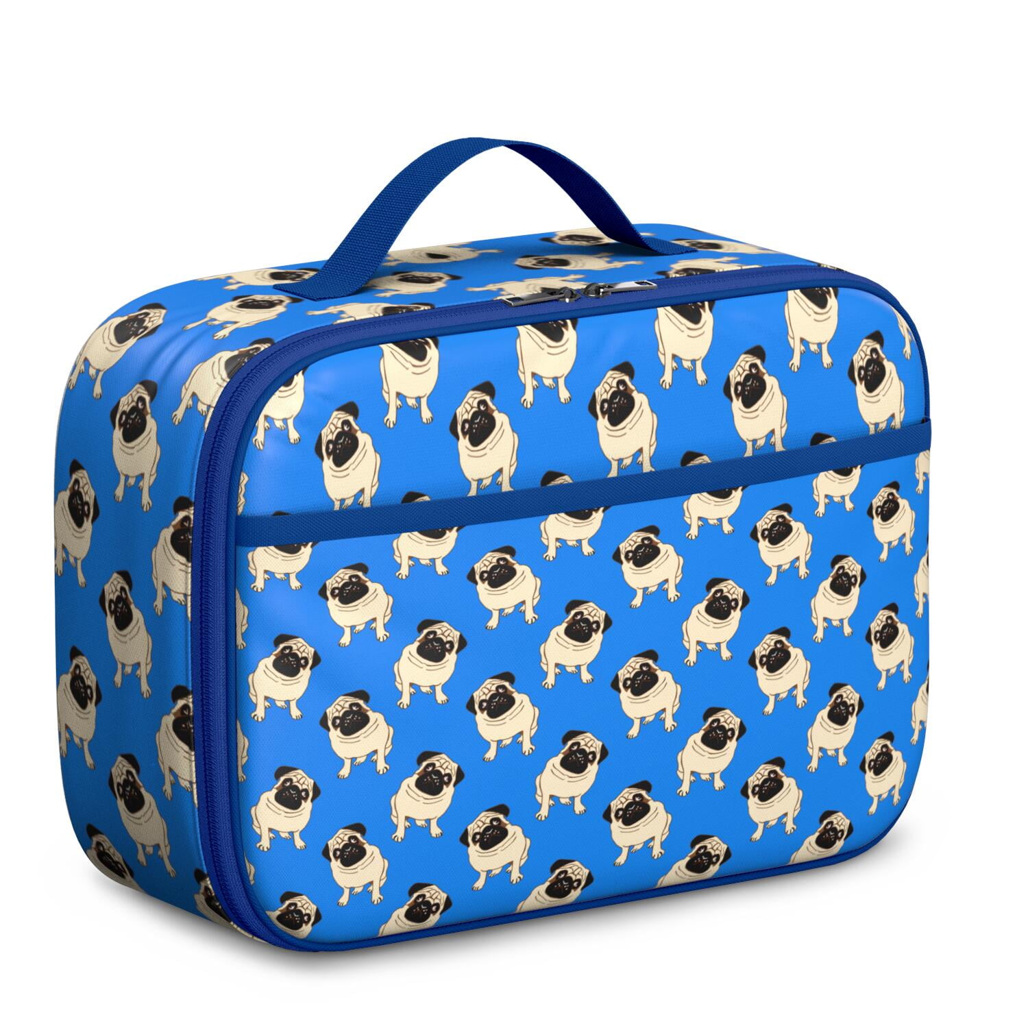 Cute Dog Lunch Box - Reusable Insulated Lunch Bag with Portable Handle ...
