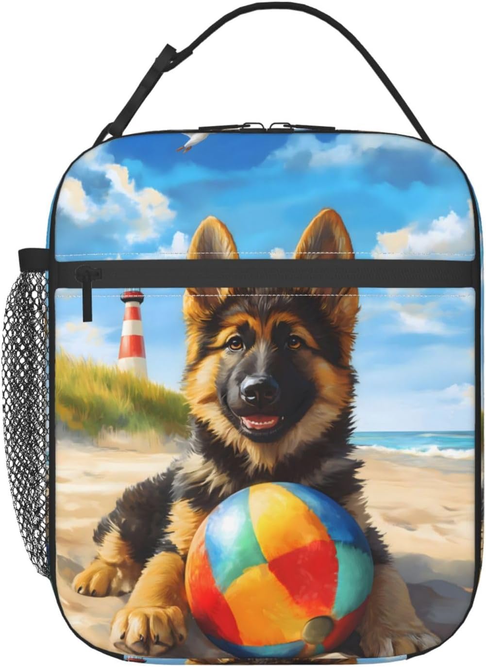 Cute Dog Lunch Box for Women Insulated Cooler Puppy Lunch Bag for ...