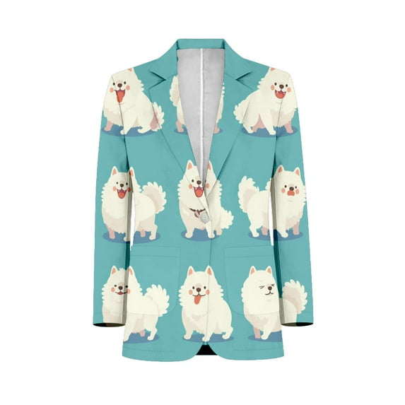 Cute Dog Men Blazers Slim Clothing Summer Jacket Man Oversize Daily ...