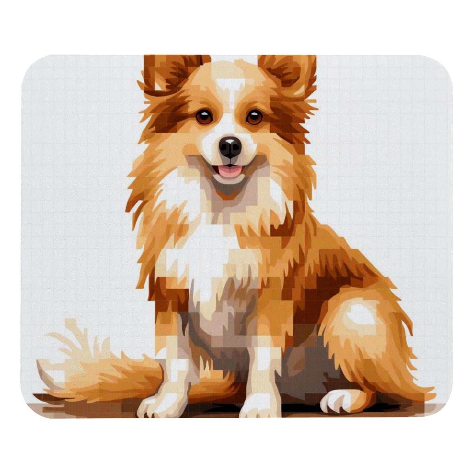Cute Dog Mouse Pad, Personality Design Rubber Base for Office Decor for ...