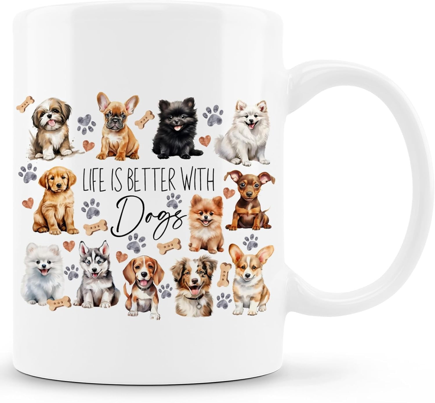 Cute Dog Mug, Dog Coffee Mug, Dog Mugs for Dog Lovers, Dog Mom Gifts ...