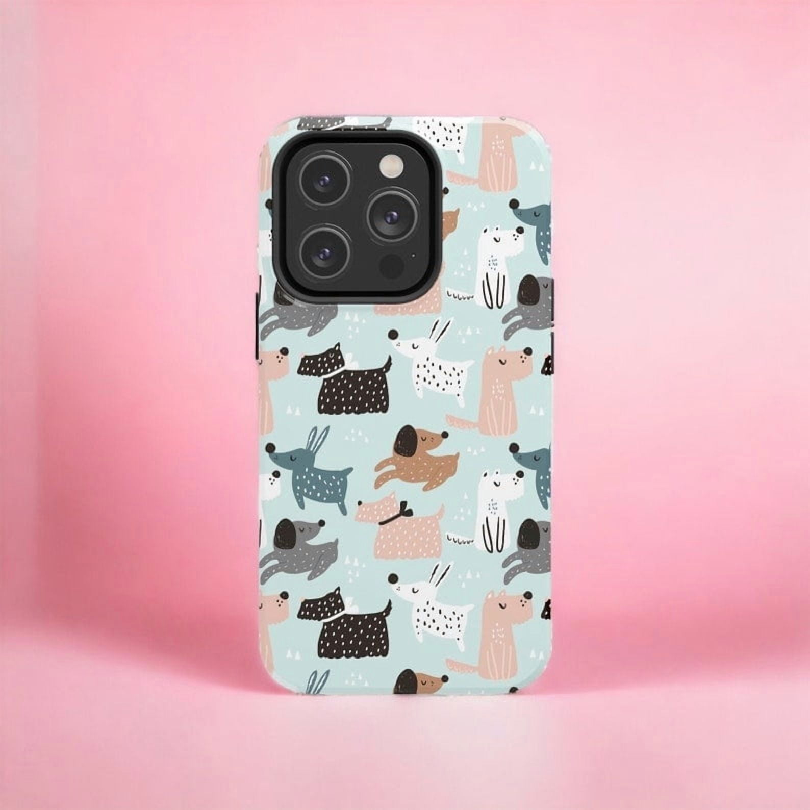 Cute Dog Pattern Puppy Love Paw Print Animal Pet G782 Compatible Phone ...