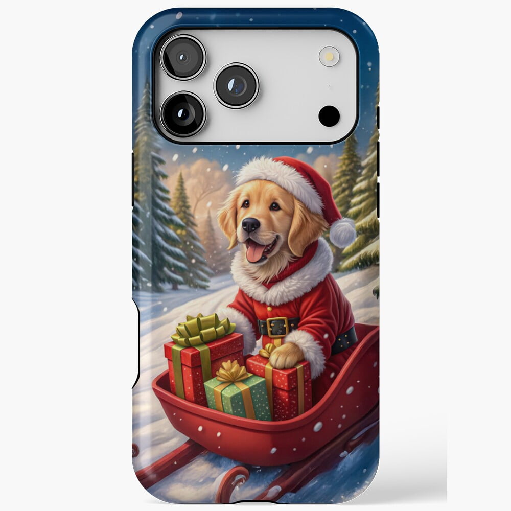 Cute Dog Puppy Animal Xmas Gift Pets Case for iPhone 11 12 13 14 15 16 ...