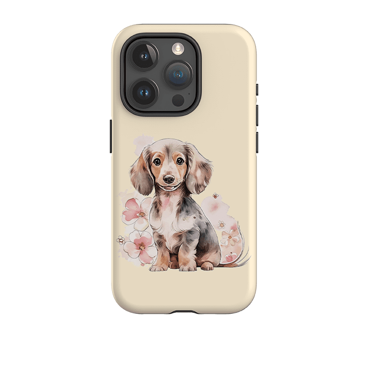 Cute Dog Q Phone Case Compatible with iPhone 11 to 16 Pro Max - Walmart.com