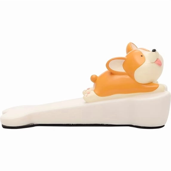 Cute Dog Shaped Door Wedge Door Holder - Durable Plastic Animal Door ...