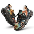 Cute Dog Sketch Walking Shoes for Men Woman Lightweight Tennis Fashion ...