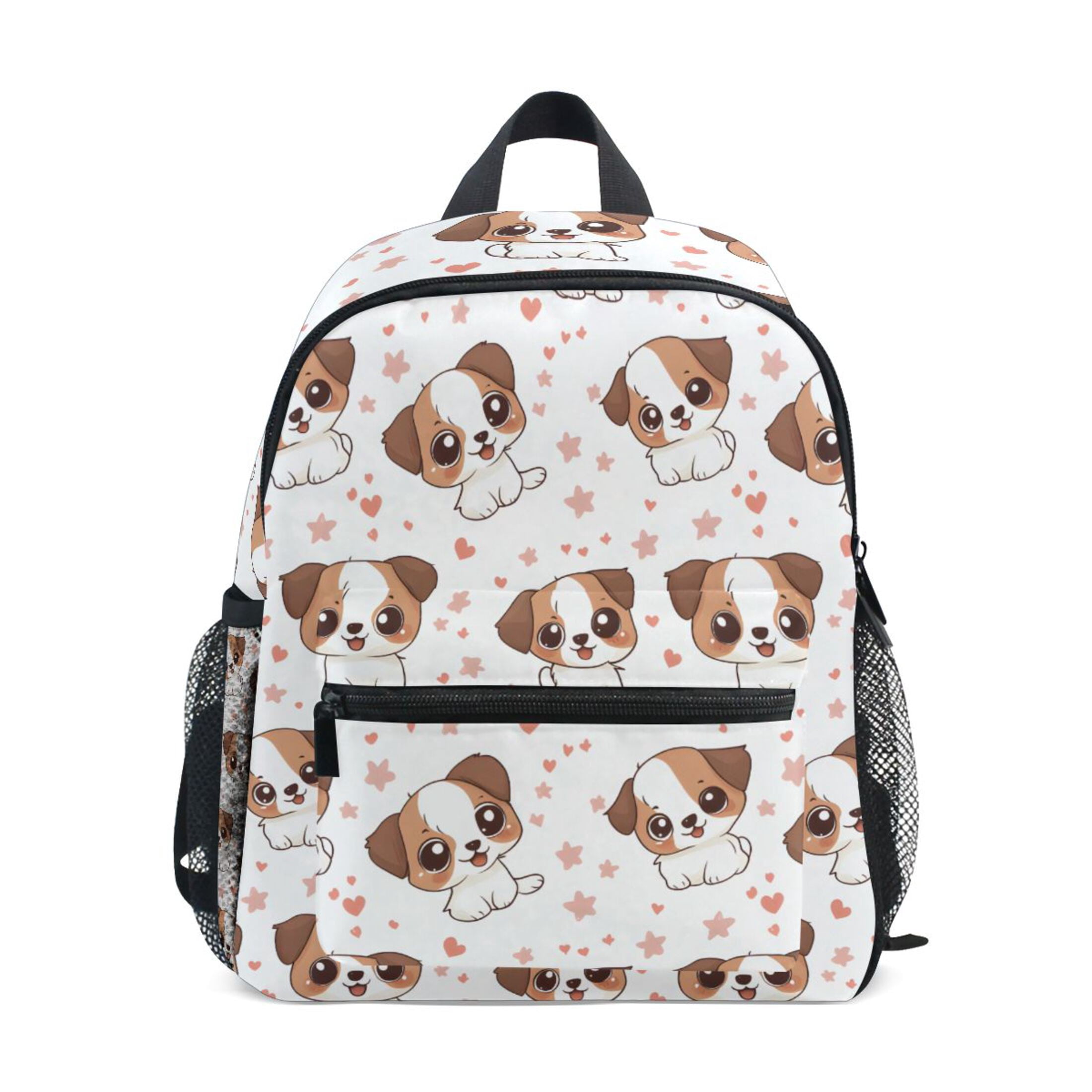 Cute Dog Star Love Pattern Mini Backpack Cute Small Backpack with Chest ...
