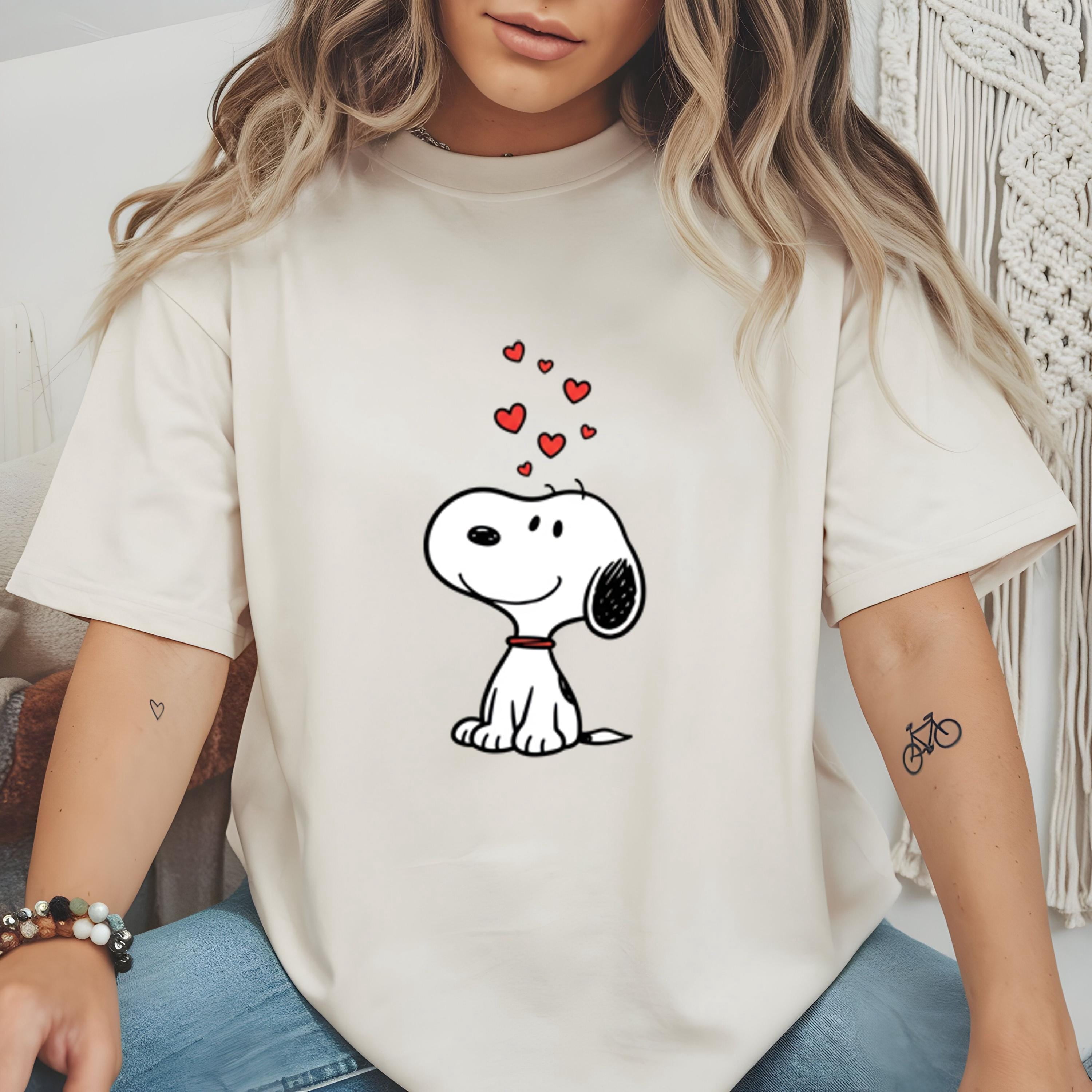 Cute Dog T-Shirt, The Pea nuts T-Shirt, Cute Cartoon Tee, Sno opy And ...
