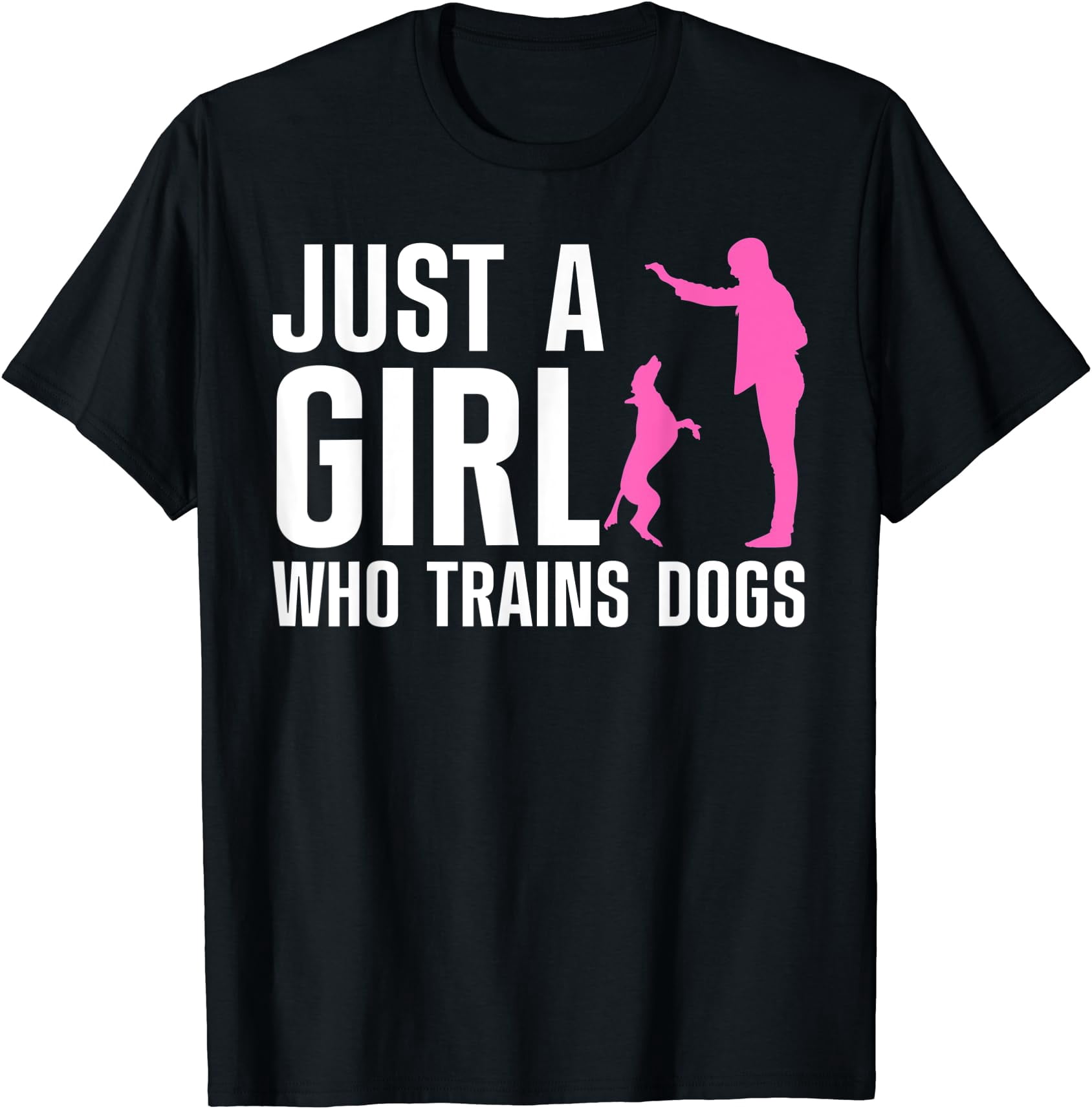 Cute Dog Trainer T-Shirt for Women | Stylish Pet Owner & Dog Lover ...