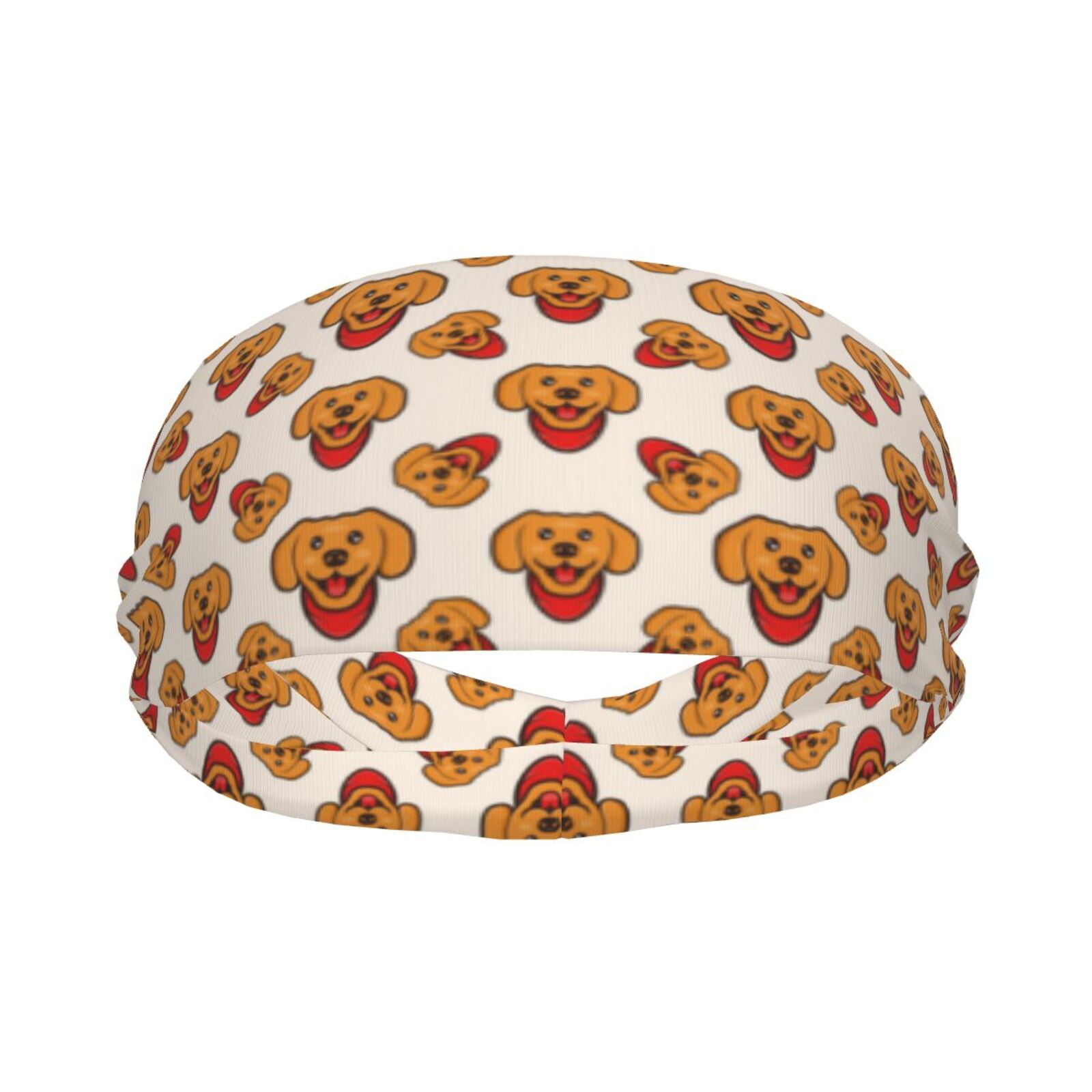 Cute Dog happy Puppy Sports Headbands for Men/Women Workout Headband ...