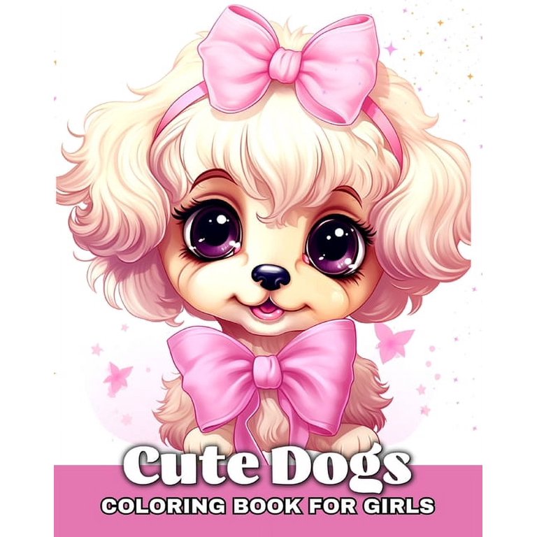 coloring book pages of puppy