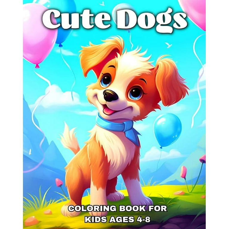 little dog coloring book