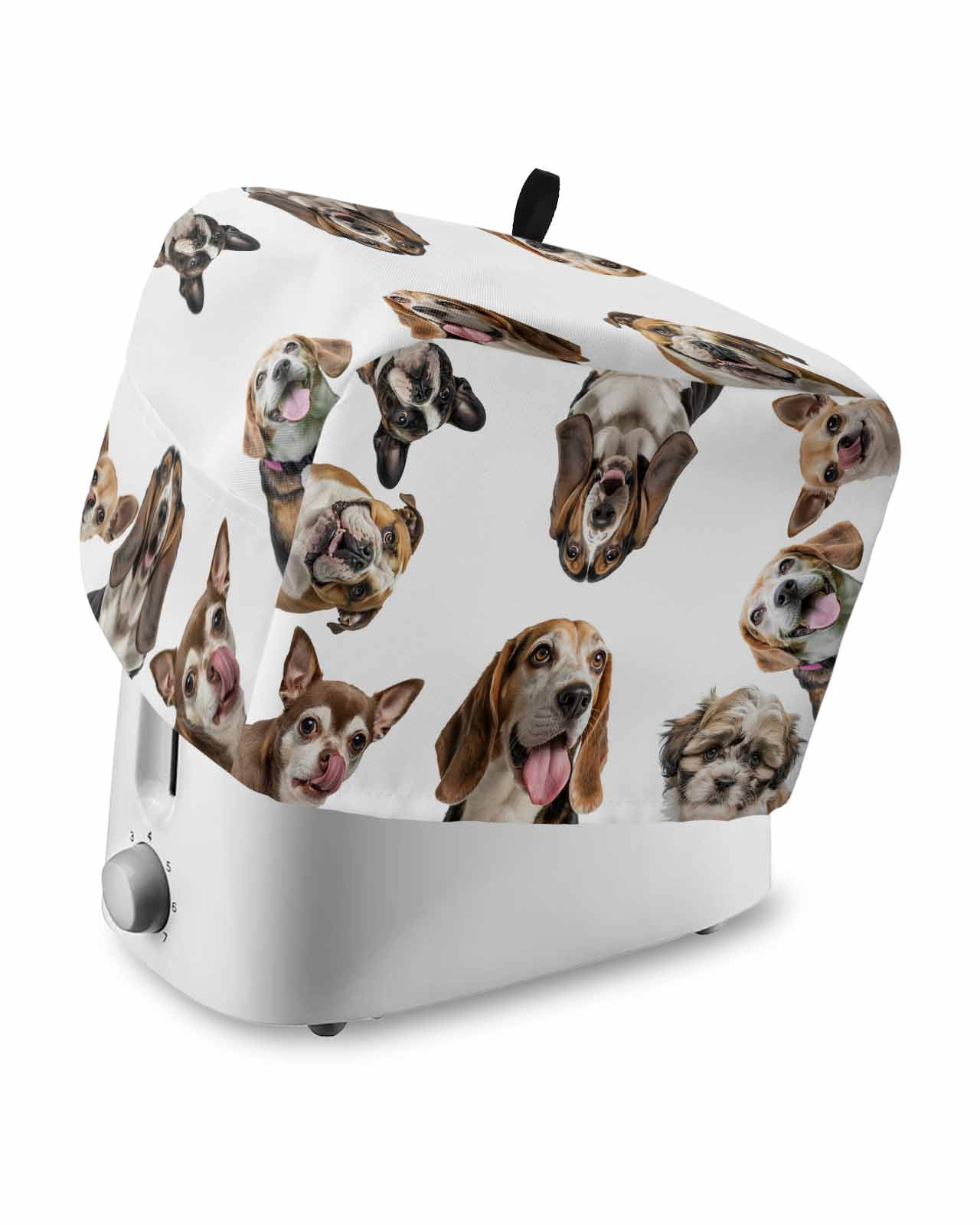 Cute Dogs Toaster Cover 4 Slice, Large Kitchen Appliance Covers ...