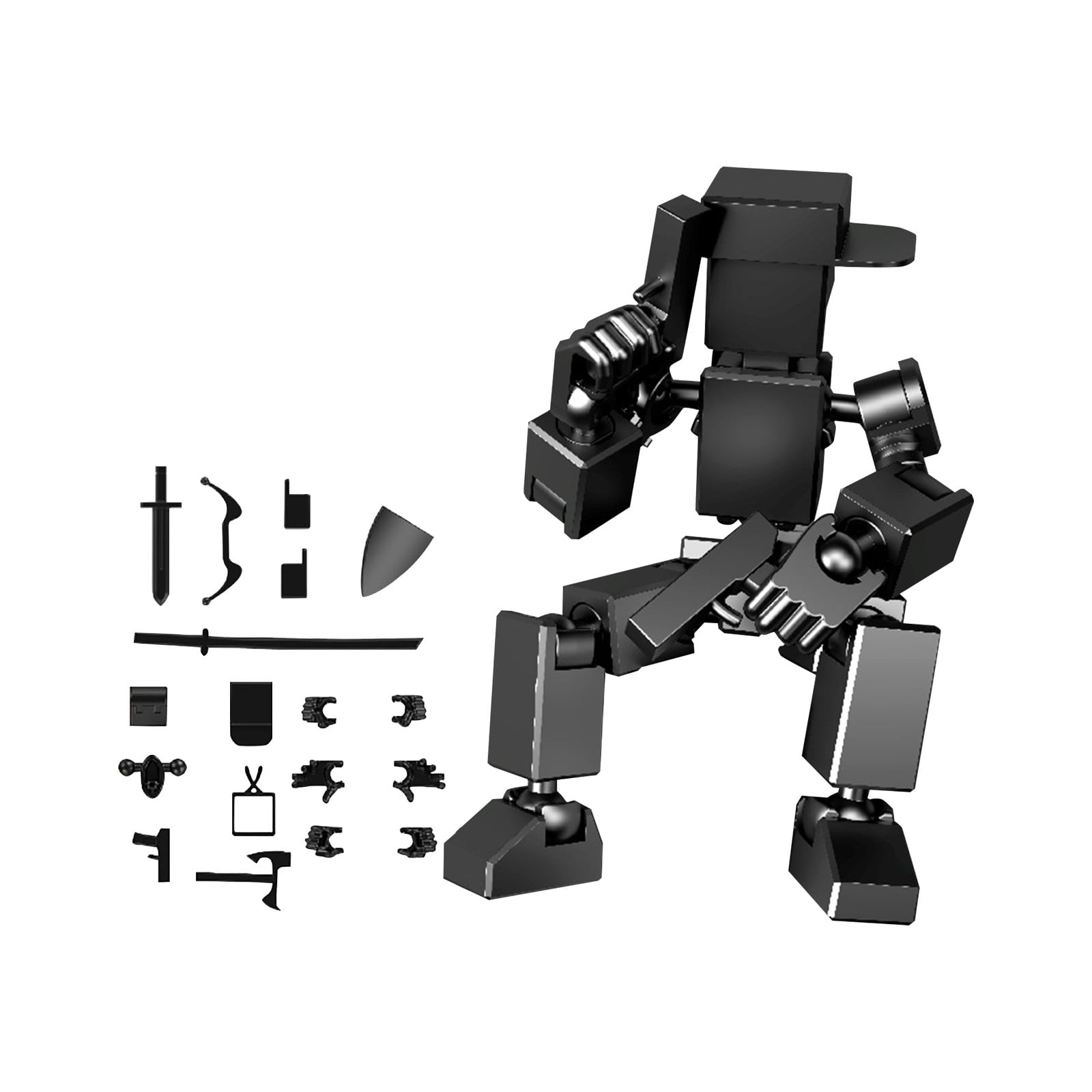 Assembles Toys, 3d Printed Articulated Figurines, Creative Assembly And ...