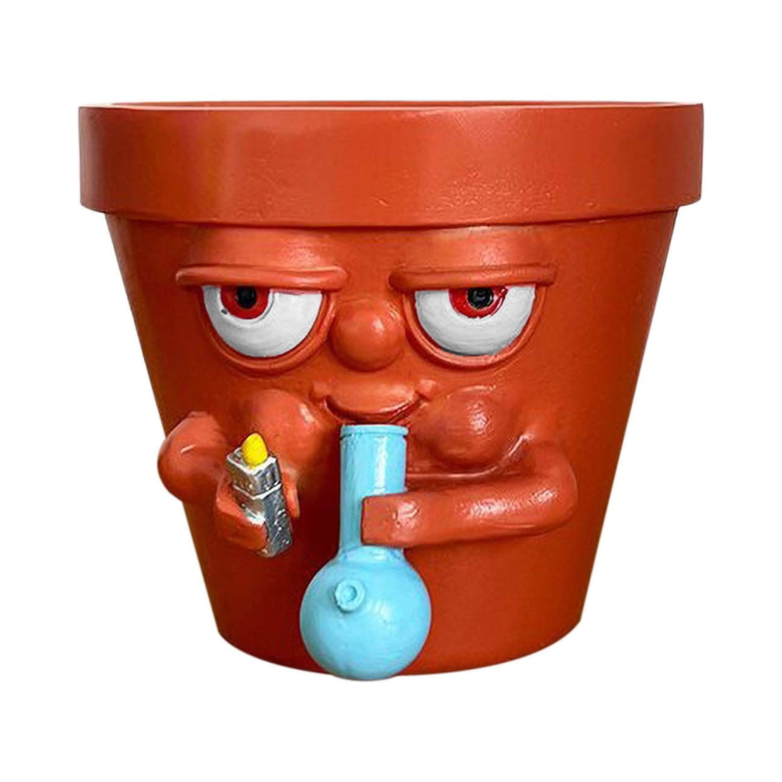 Cute Donut Planters, Unique Plant Pots with Drainage, Rainbow Colorful ...