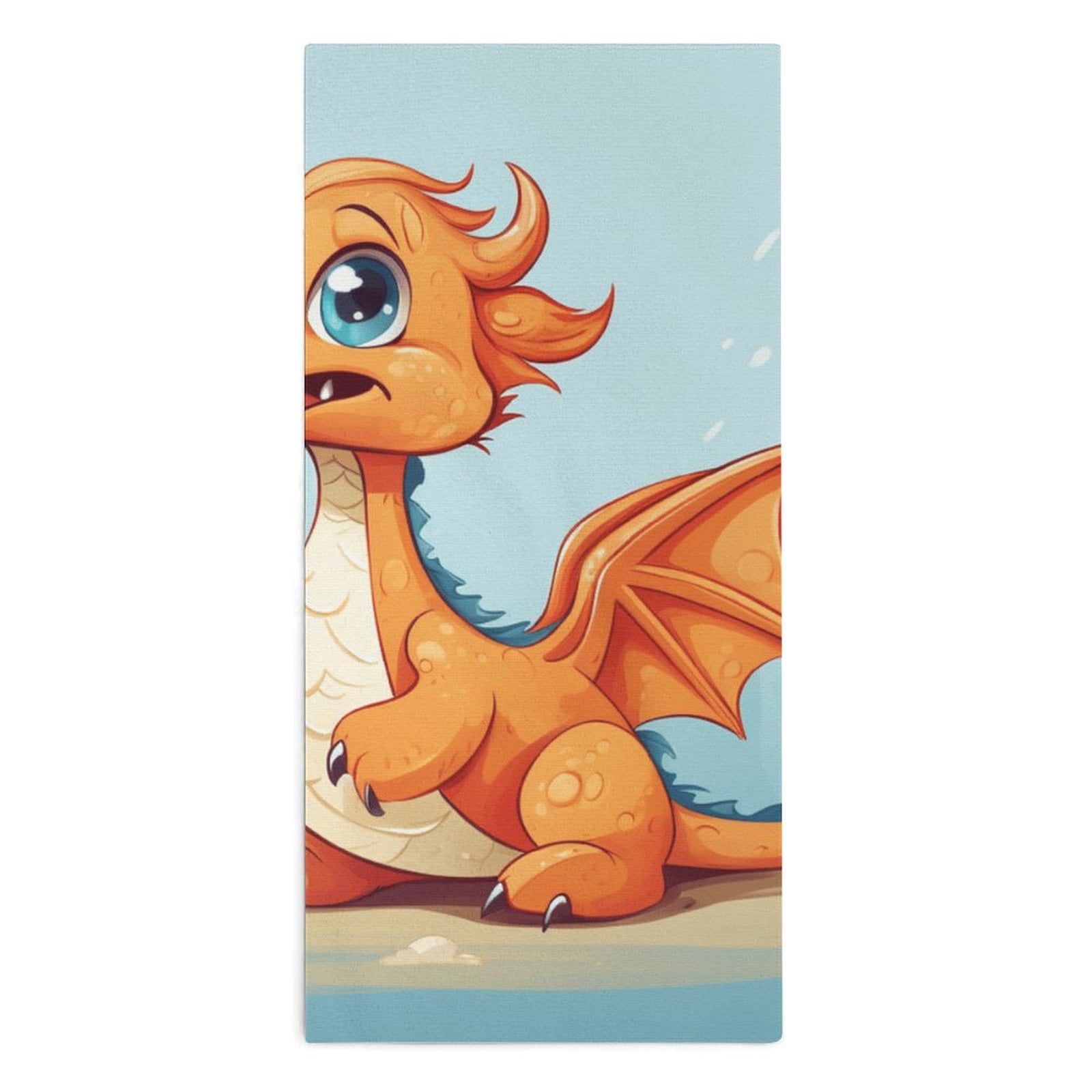 Cute Dragon Baby Kitchen Towels Dish Towels, 13.8x28.7 Inch Seasonal ...