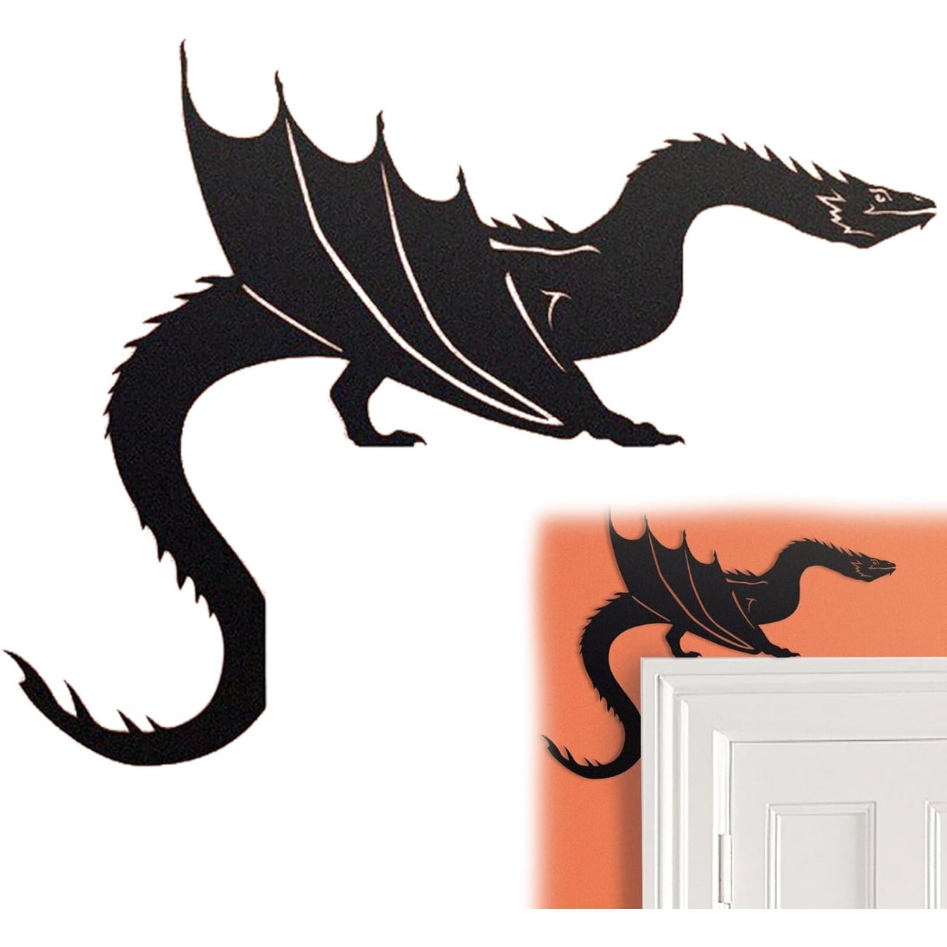Cute Dragon Metal Door Topper,Dragon Flying Metal Door Topper,Cute ...