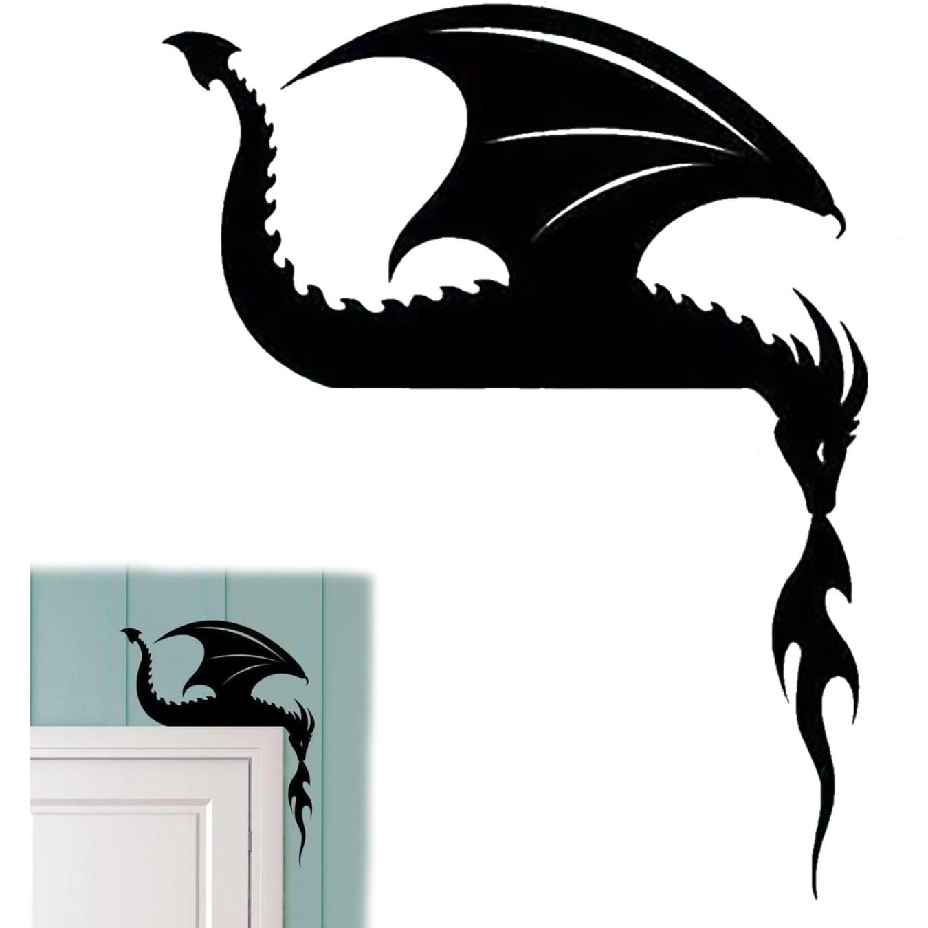 Cute Dragon Metal Door Topper,Dragon Flying Metal Door Topper,Cute ...