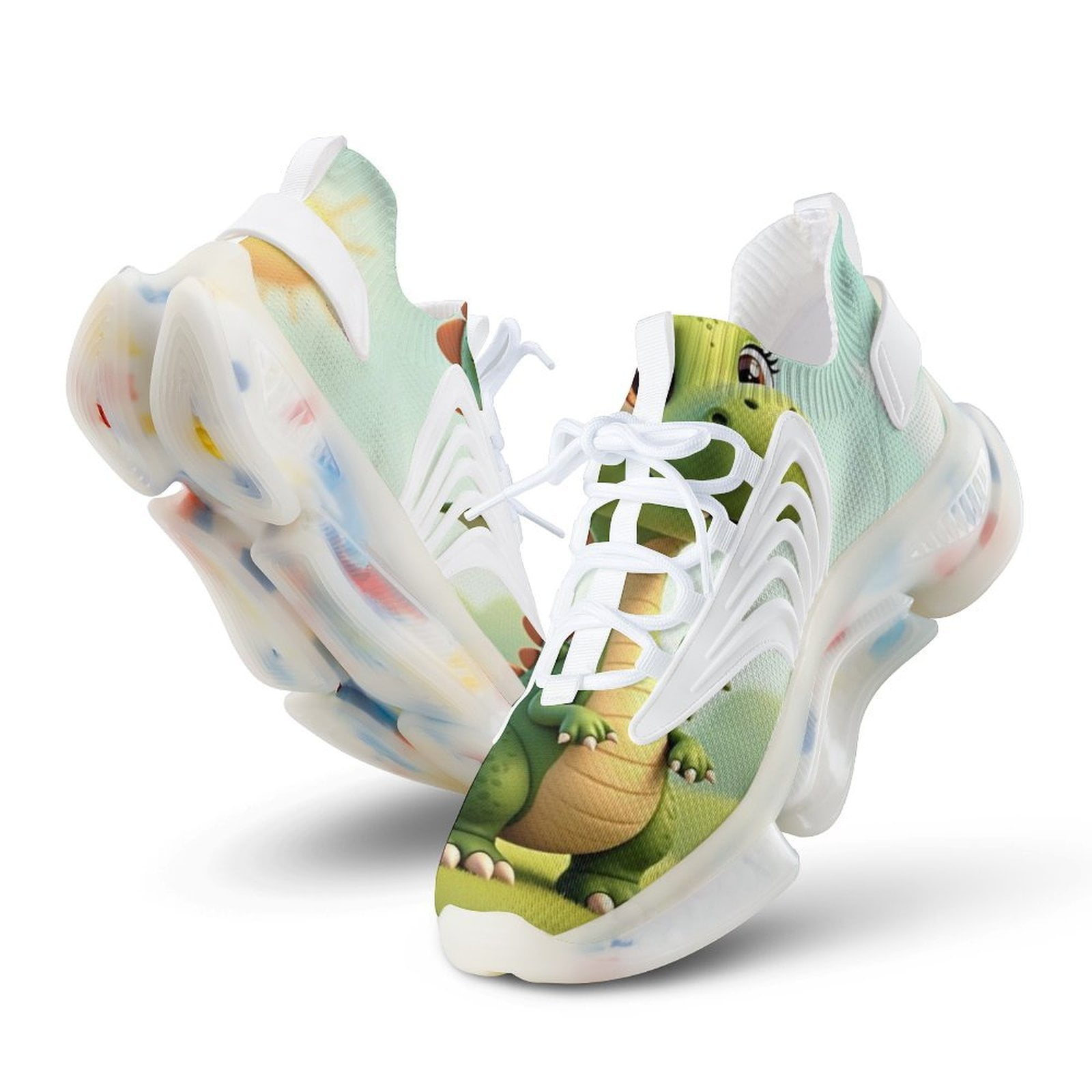 Cute Dragon in Sunny Field Walking Shoes for Men Woman Lightweight ...