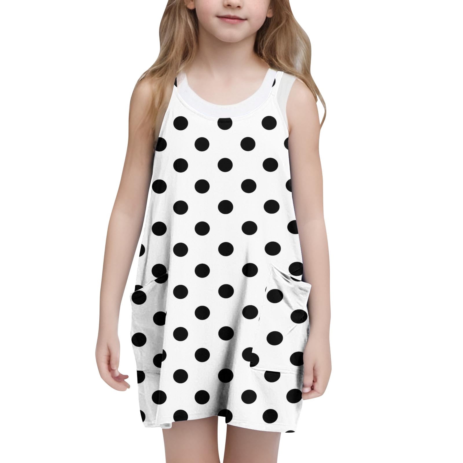 Cute Dresses for Girls with Pockets Spaghetti Strap Mini Sundresses 5 ...