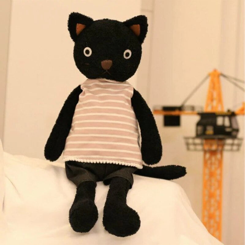 Cute Dressing Cat Bear Pig Rabbit Plush Dolls Soft Stuffed Animals ...