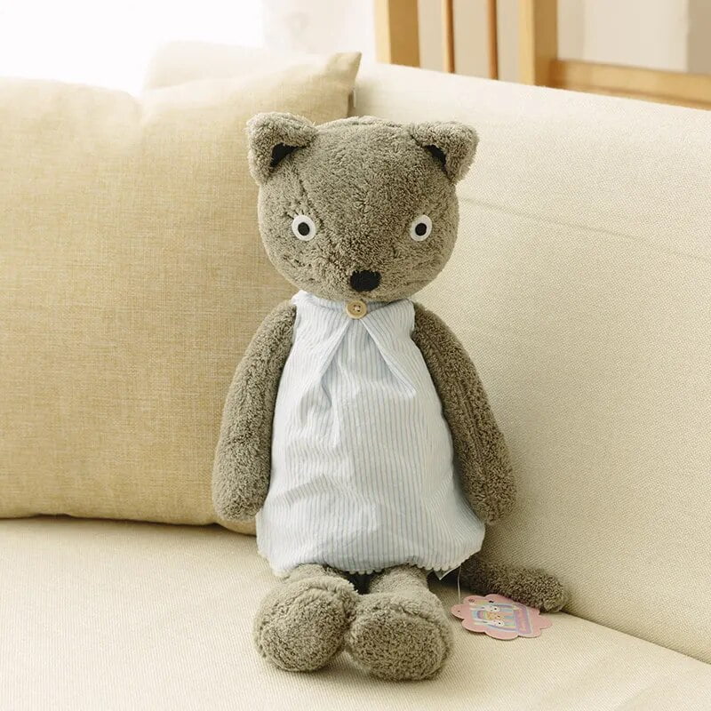 Cute Dressing Cat Bear Pig Rabbit Plush Dolls Soft Stuffed Animals ...