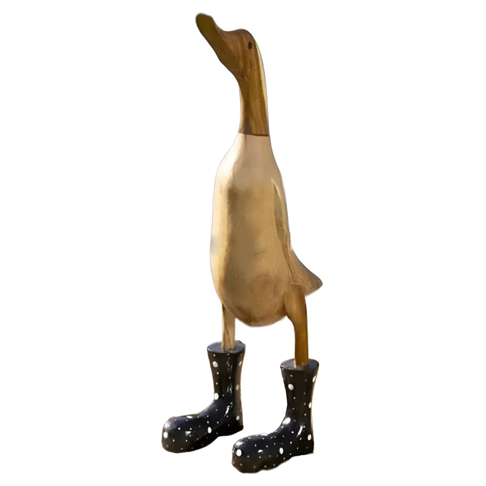 Cute Duck with Boots Garden Statue - Decorative Duck Figurine with ...