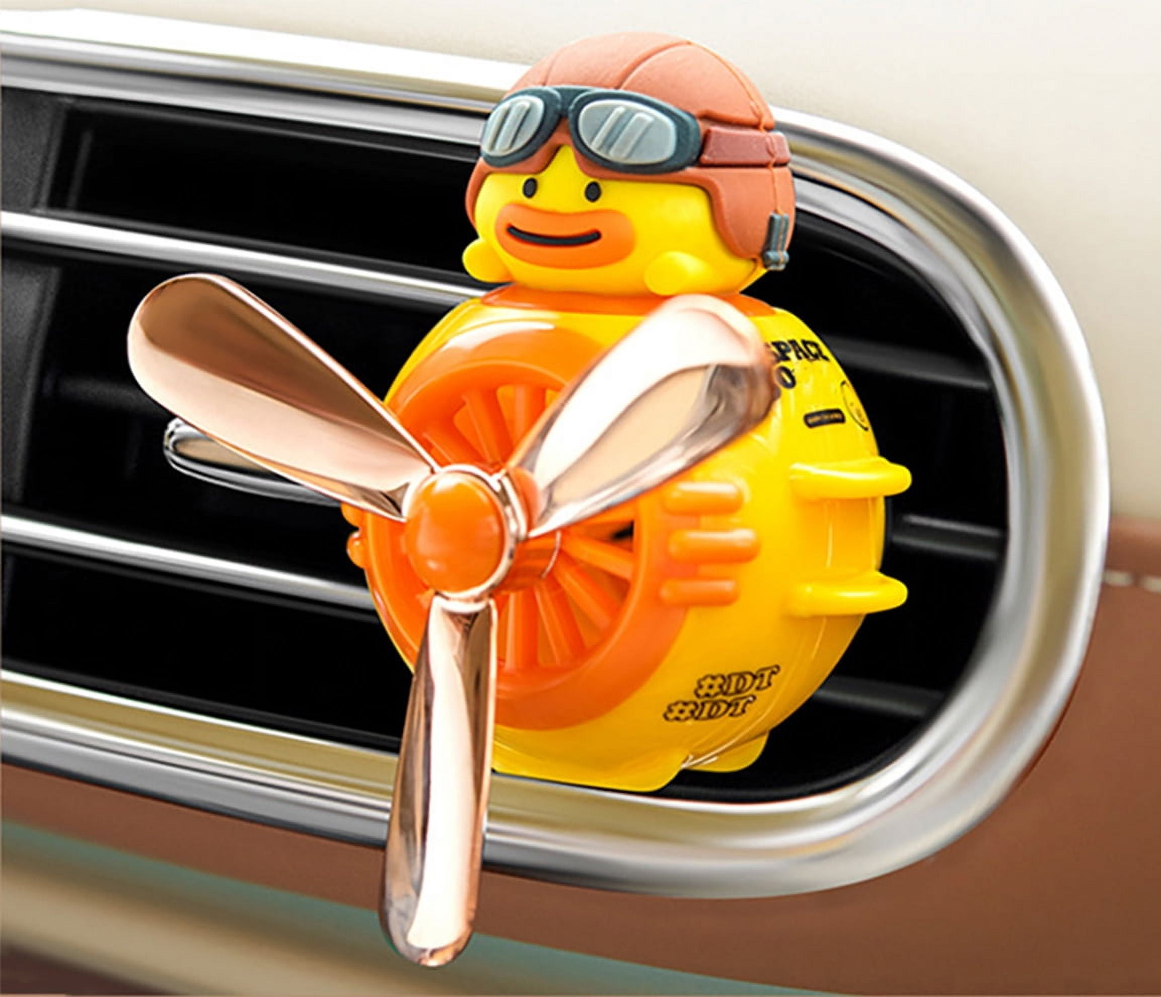 Cute Duck Car Air Freshener, Car Deodorant Aromatherapy Tablets, Air ...