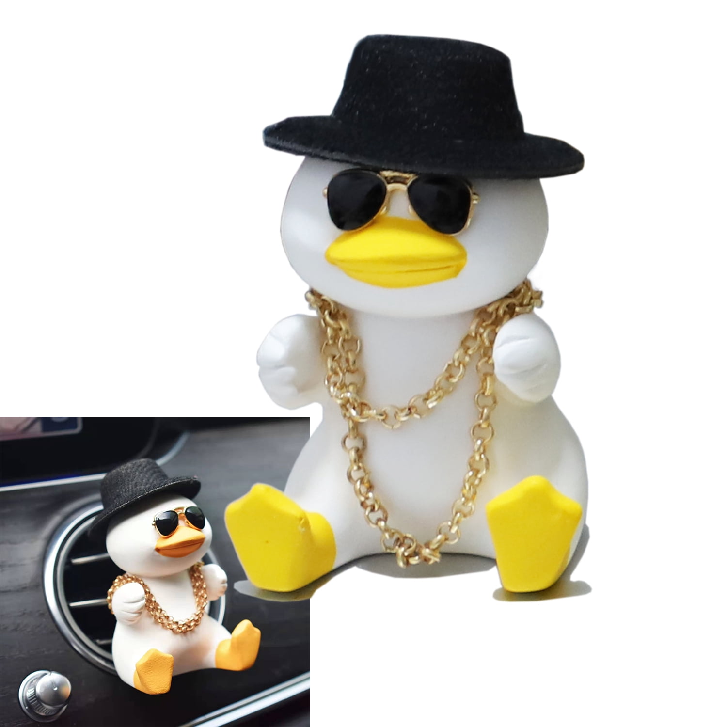 Cute Duck Car Vent Clips,Air Outlet Fresheners Perfume Clip,Funny Aroma ...