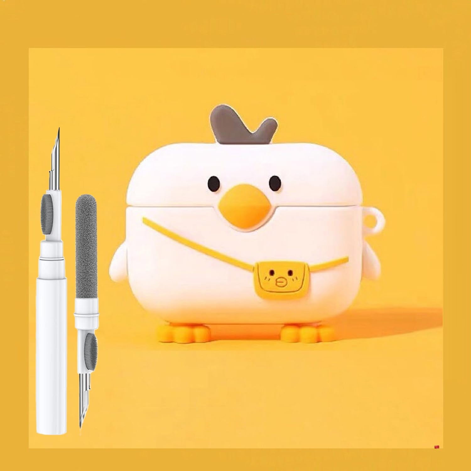 Cute Duck Case for Airpod Pro/Pro 2 Gen Cases 2023/2022/2019, Funny 3D ...