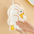 Cute Duck Hand Towels with Hanging Loops, Quick Dry Soft Absorbent ...