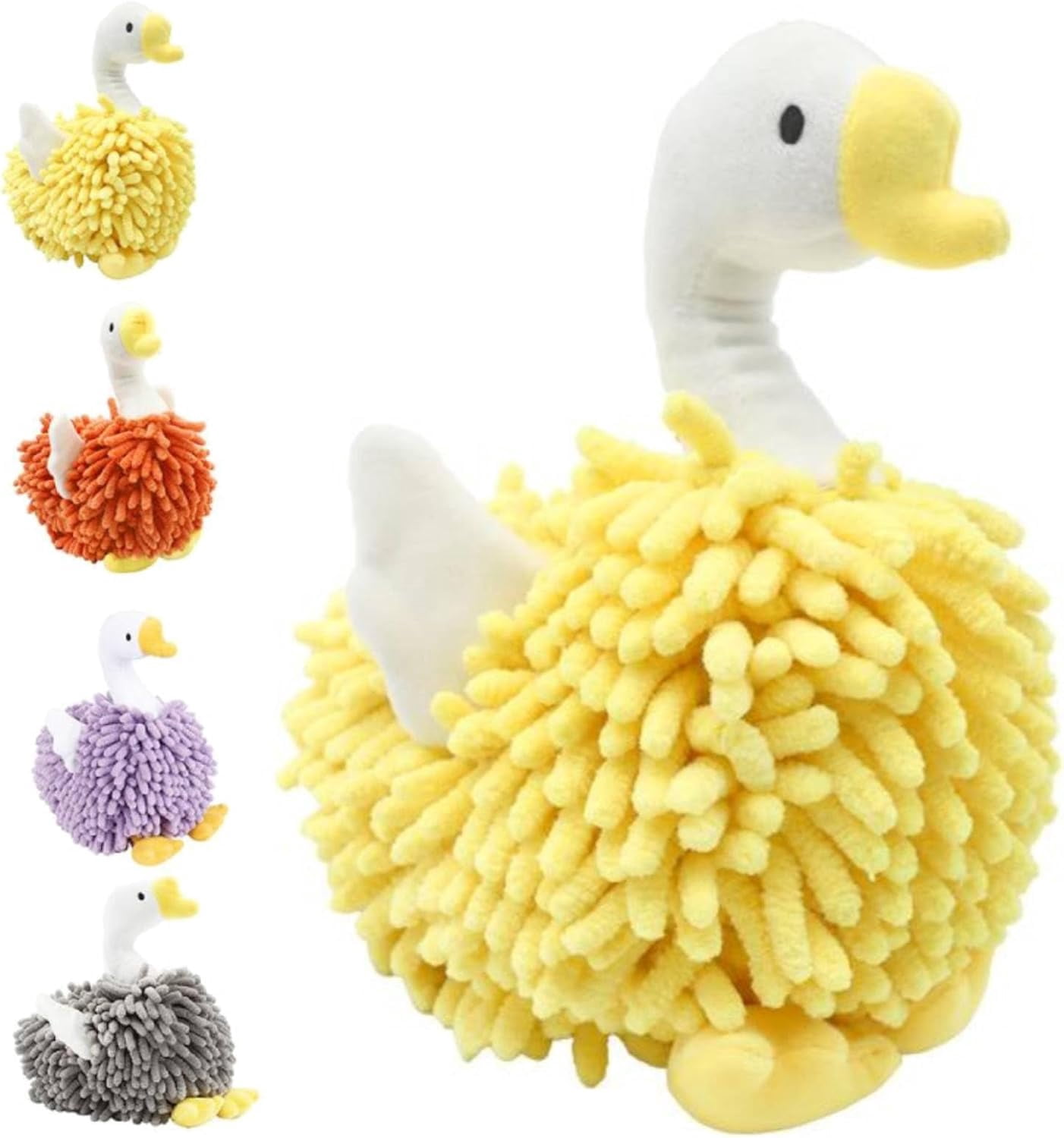 Cute Duck Shaped Hand Towel, Microfiber Hand Towels for Bathroom, Soft ...