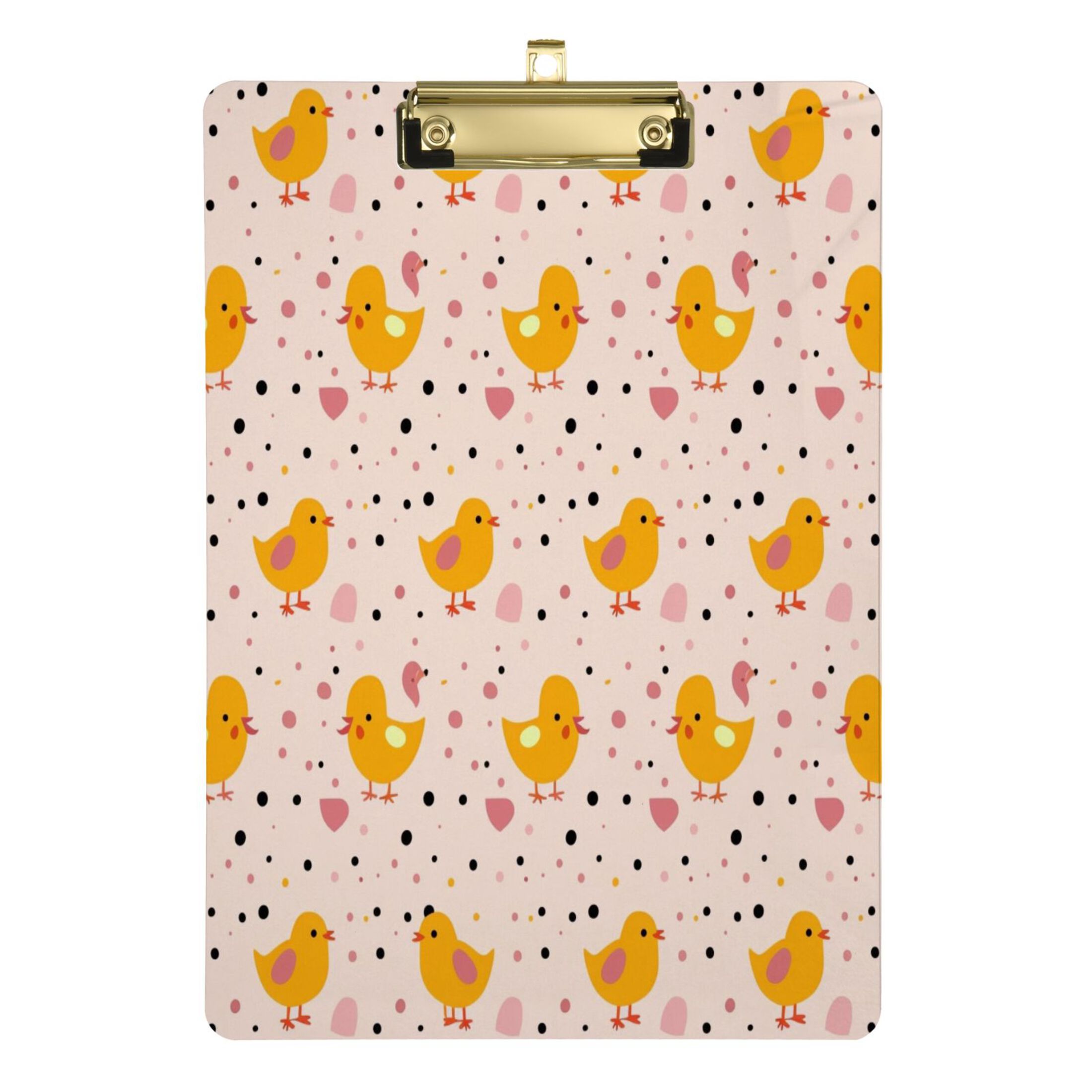 Cute Ducks and Polka Dots Acrylic Clipboards A4 Standard Letter Size ...
