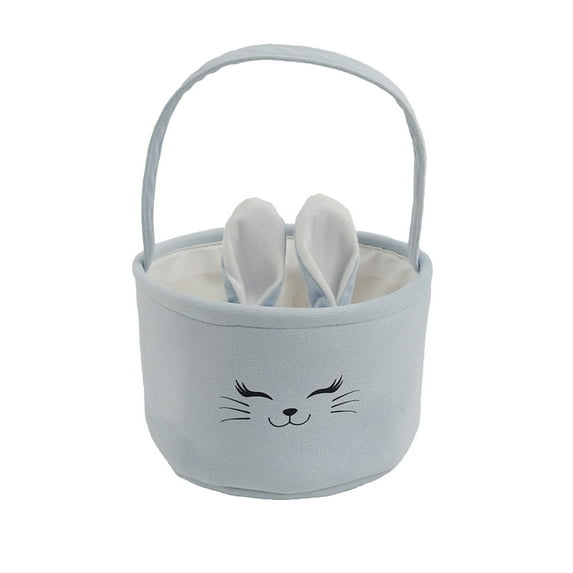 Cute Easter Bucket Bags with Rabbit Ears, Cute Bunny Rabbit Tote Bags ...