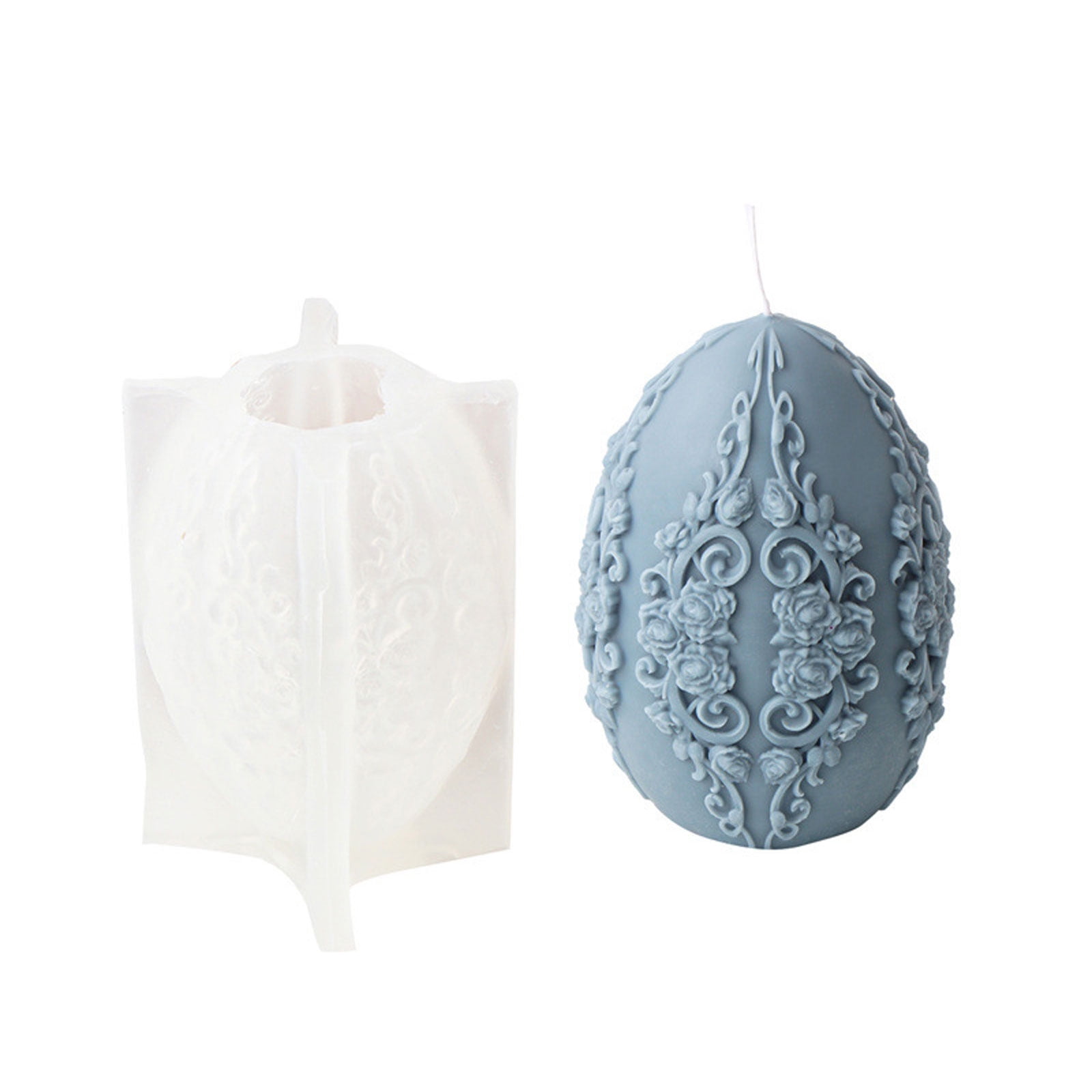 Cute Easter Casting-Resin Mould Flower Silicone Molds Fondant Cake ...