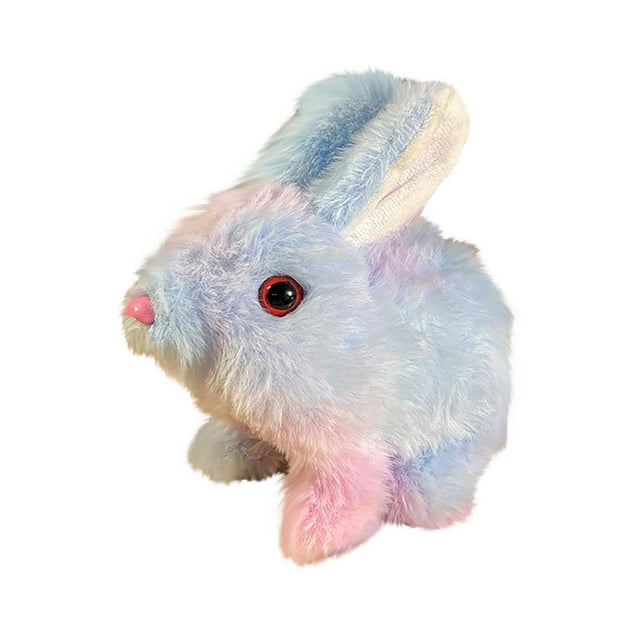 Cute Easter Rabbit Toy，Bunny Realistic Bunny Toy with Sounds and ...