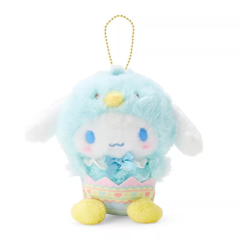 Cute Easter Transformed Into a Chick Kitty Cinnamoroll Kuromi My Melody 12CM Keychain Plush Doll ...