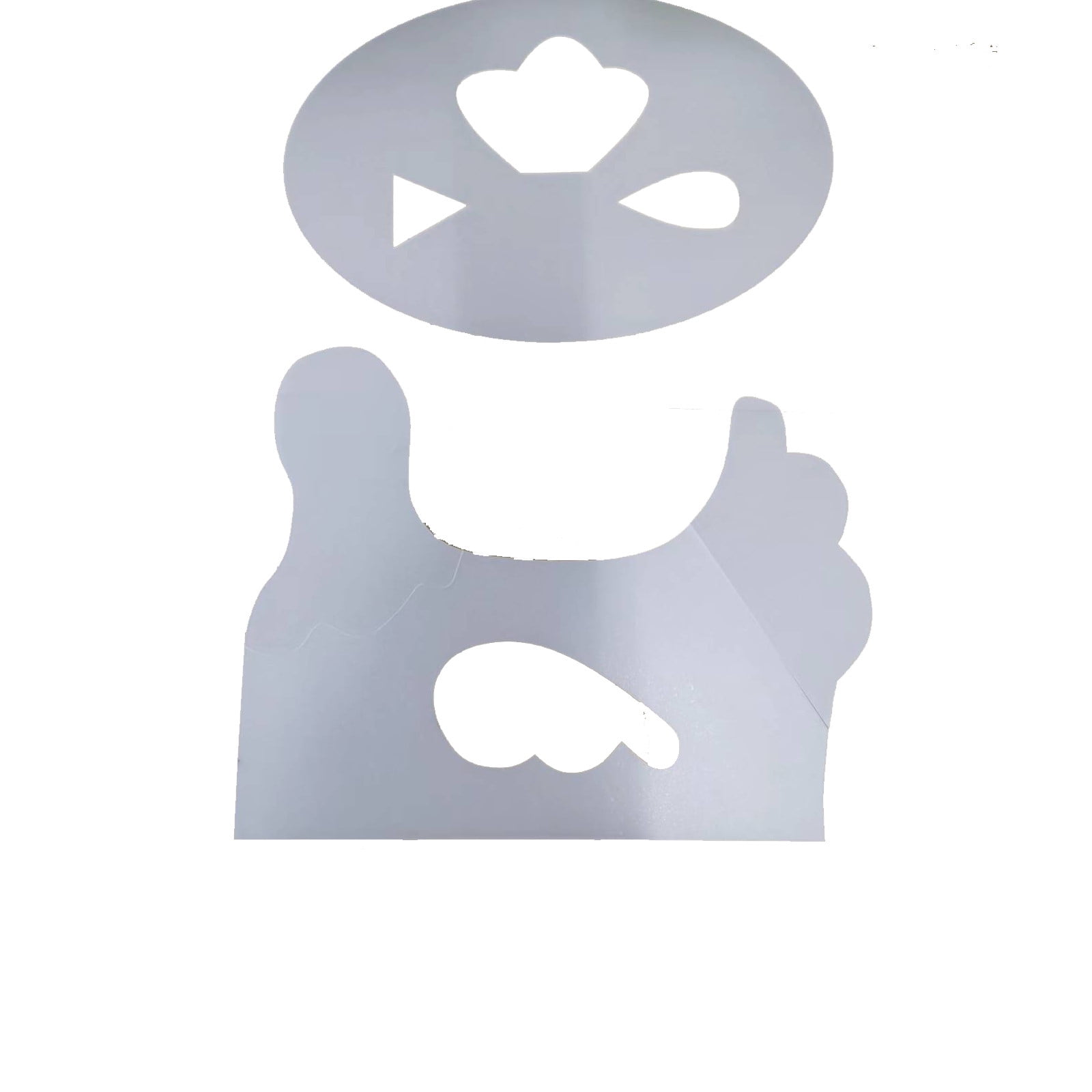 Cute Eggs Basket Template Set, Cute Chicken Basket DIY Template Set ...